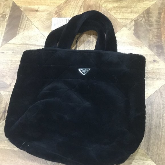 Prada | Bags | Prada Shearling Bag New | Poshmark